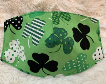 Shamrock Mask | Etsy