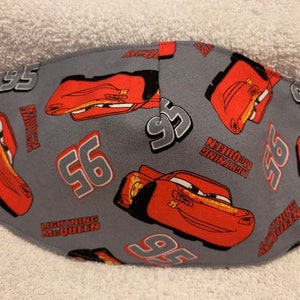Lightning Mcqueen Mask - Etsy