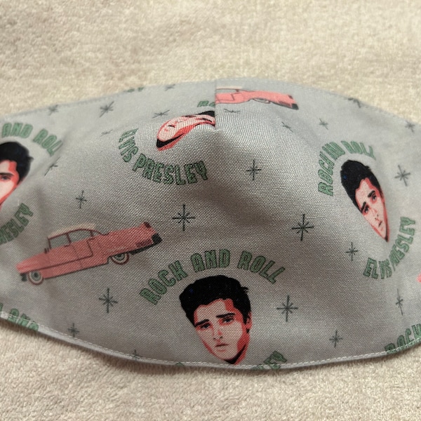 Elvis Face Mask - Etsy
