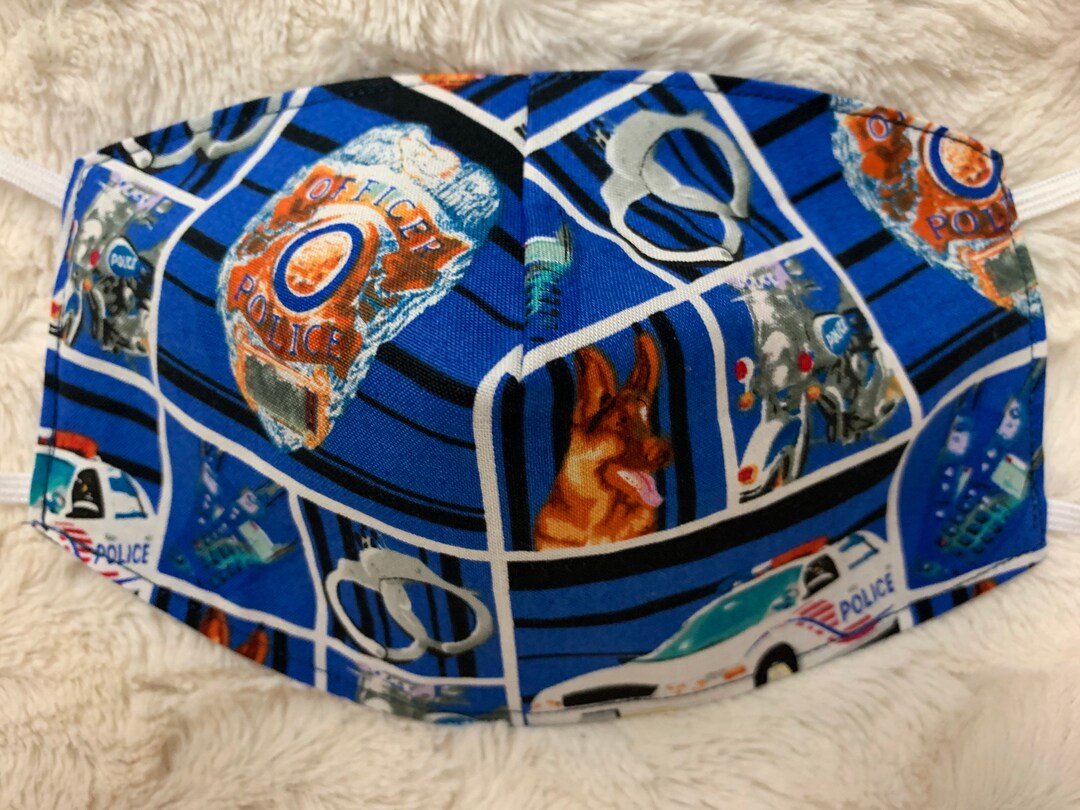 Police Officer Mask - Etsy