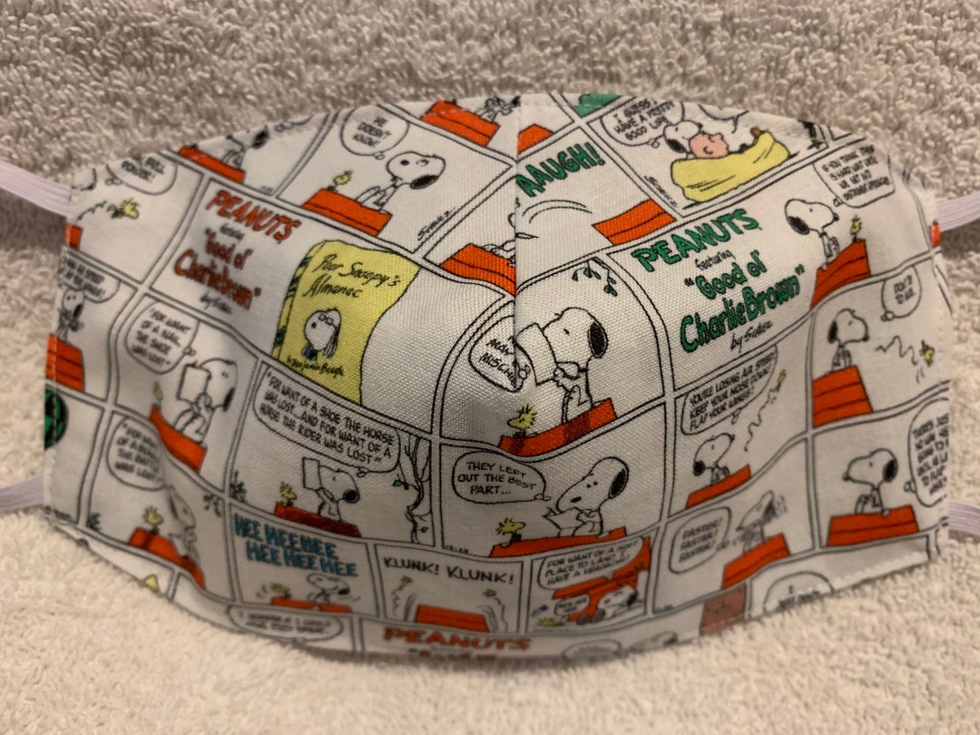 Peanuts Mask - Etsy