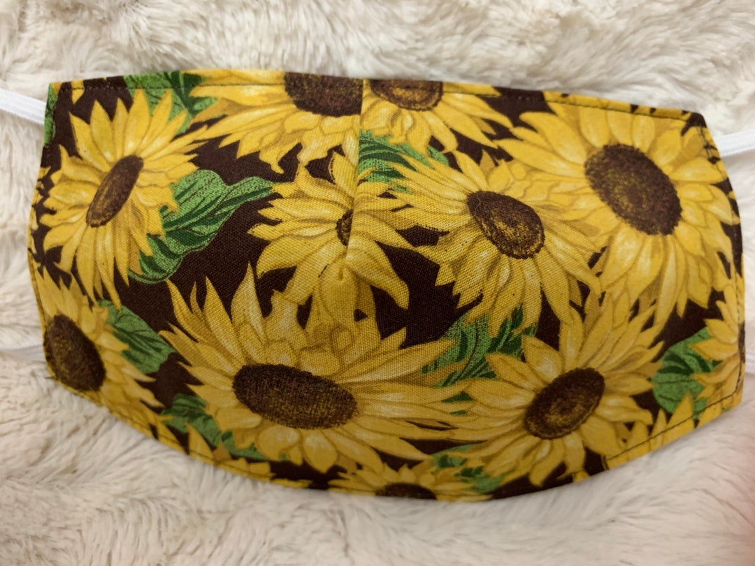 Sunflower Mask - Etsy