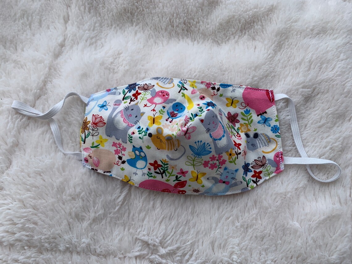 Cute animals mask | Etsy