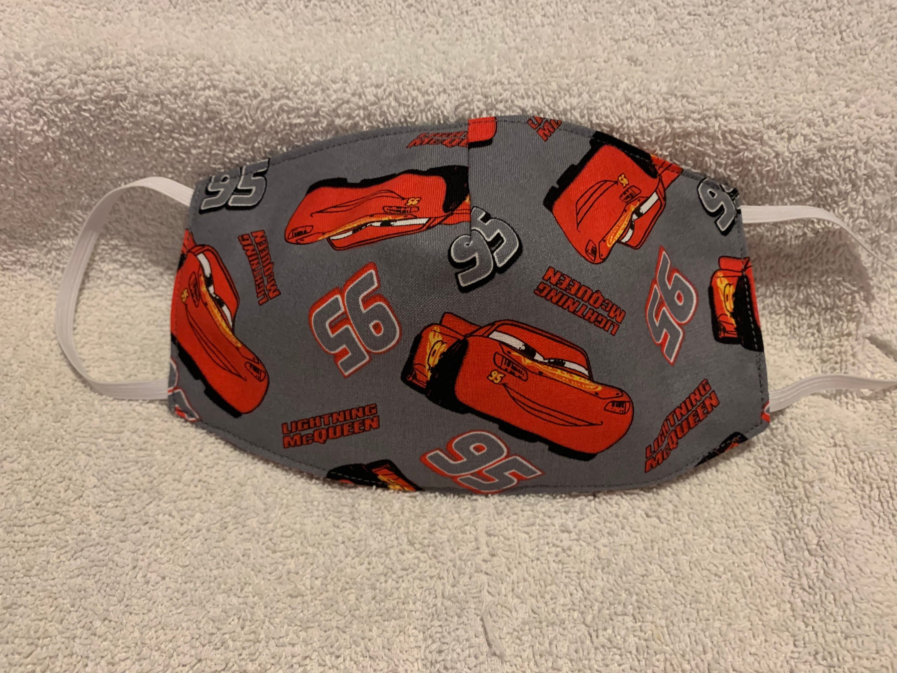 Lightning Mcqueen Mask - Etsy