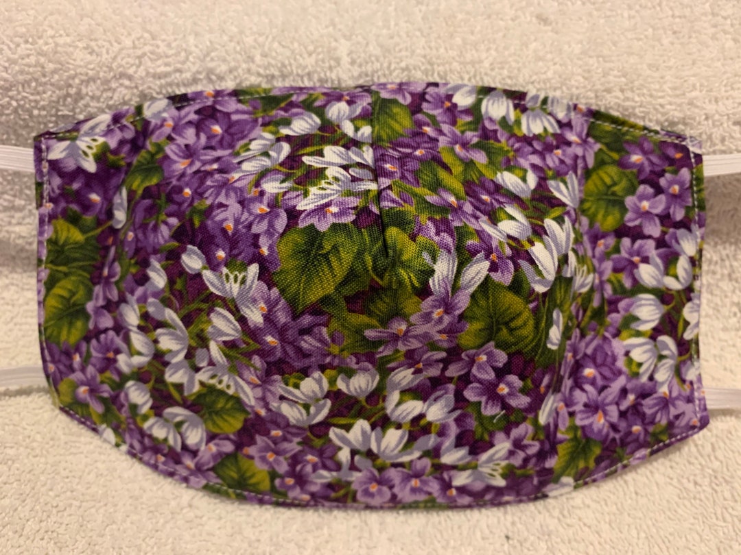 Violets Mask - Etsy