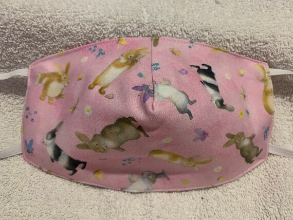 Rabbit Mask - Etsy