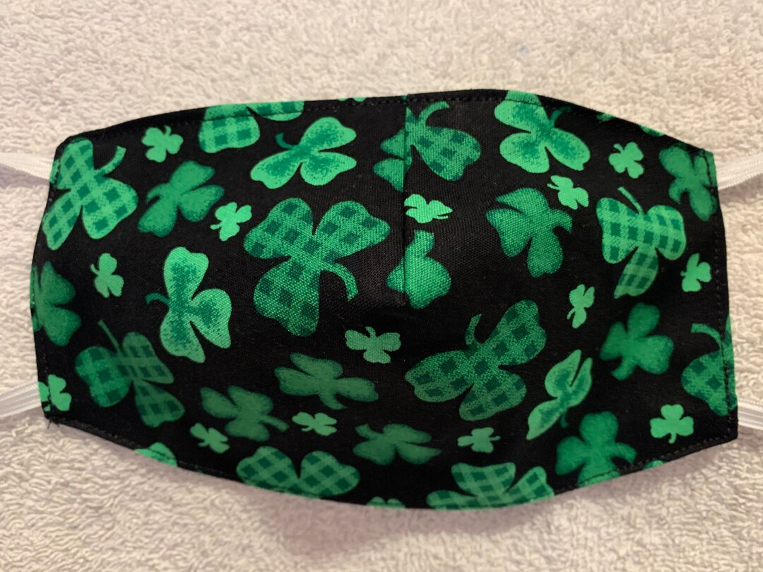 Shamrock Mask - Etsy