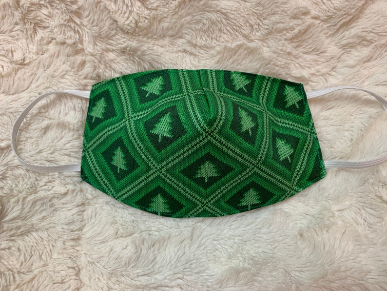 Green Trees Mask - Etsy