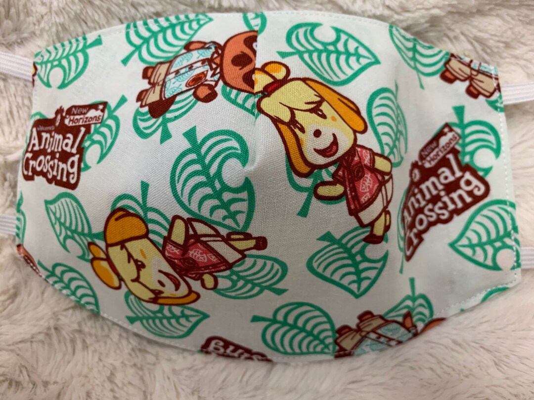 Animal Crossing New Horizons Mask - Etsy