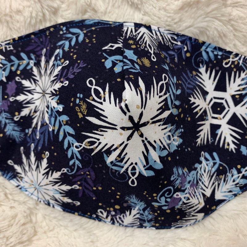 Snowflake Mask - Etsy