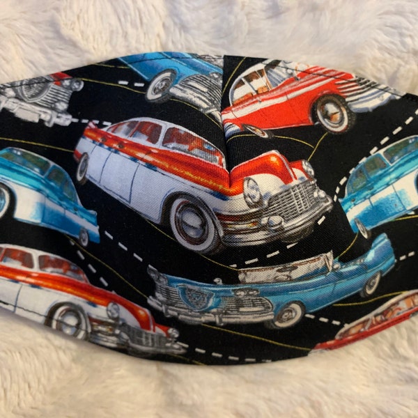 Classic Cars Mask - Etsy