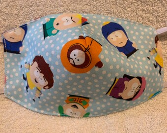 South Park Cartman Kyle Stan Kenny Bus Stop Kids Lineup Funny Cloth ...