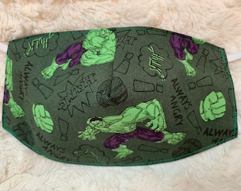 Abomination Inspired Face Mask, She-hulk Series Costume, Marvel Villain ...