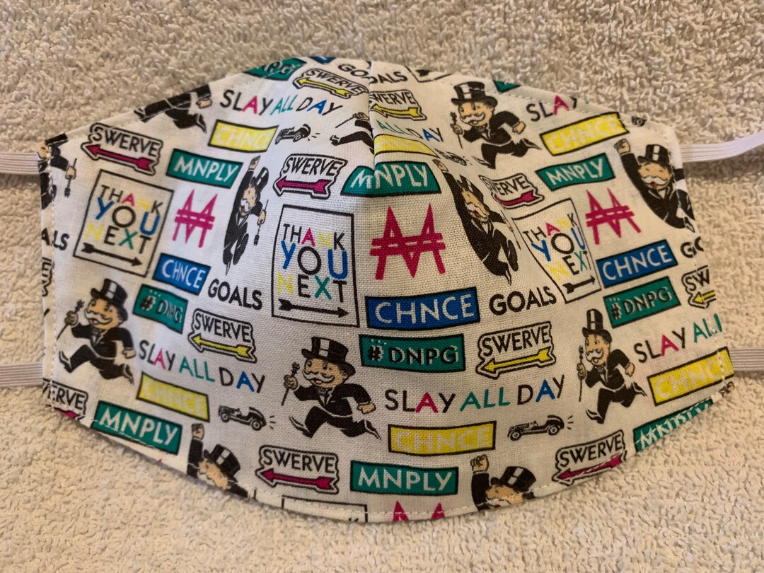 Monopoly Mask - Etsy