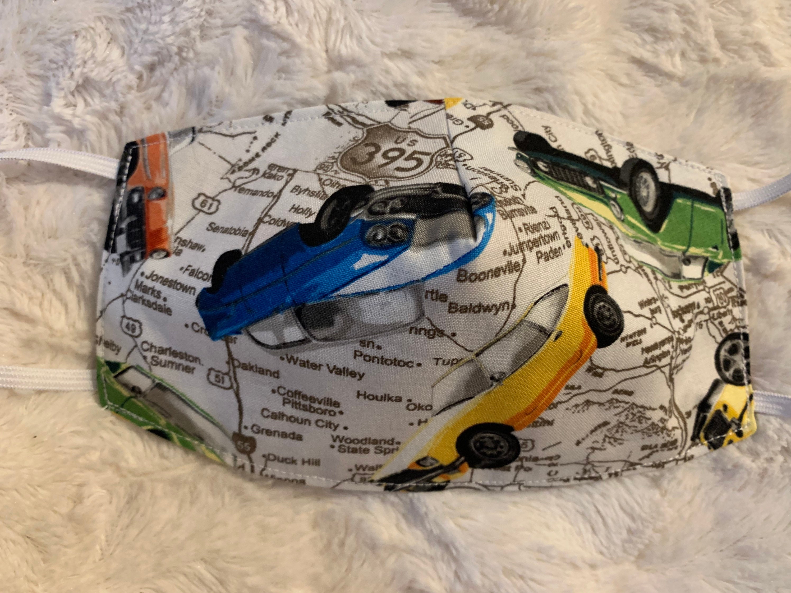 Route 66 Cars Mask - Etsy