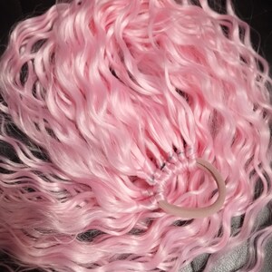 Pink Hair Extension Festival Hair Ponytail Extension Rave - Etsy