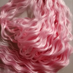 Pink Hair Extension Festival Hair Ponytail Extension Rave - Etsy