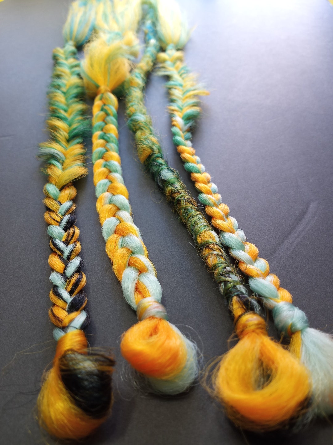 Synthetic Dreads ,rave Hair, Festival Fashion, Synthetic Braids ...