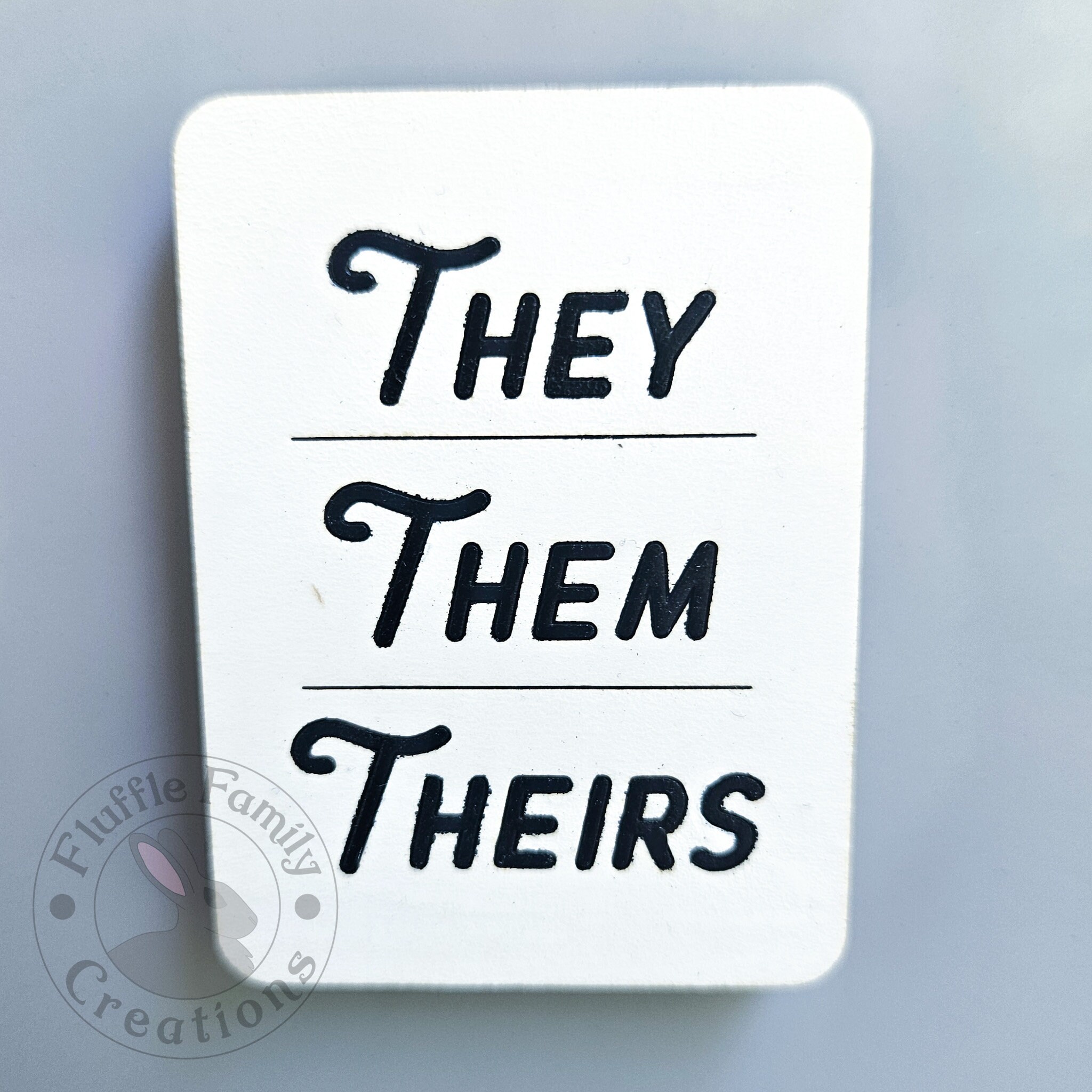 Pronouns Magnet PRIDE Magnets Pronouns Customizable Pronouns Magnets - Etsy