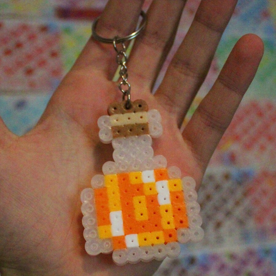 Minecraft Potion Perler Keychains | Etsy