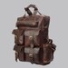 Buffalo Leather Backpack for Men Vintage 15.6 Inch Laptop Bag Multi ...