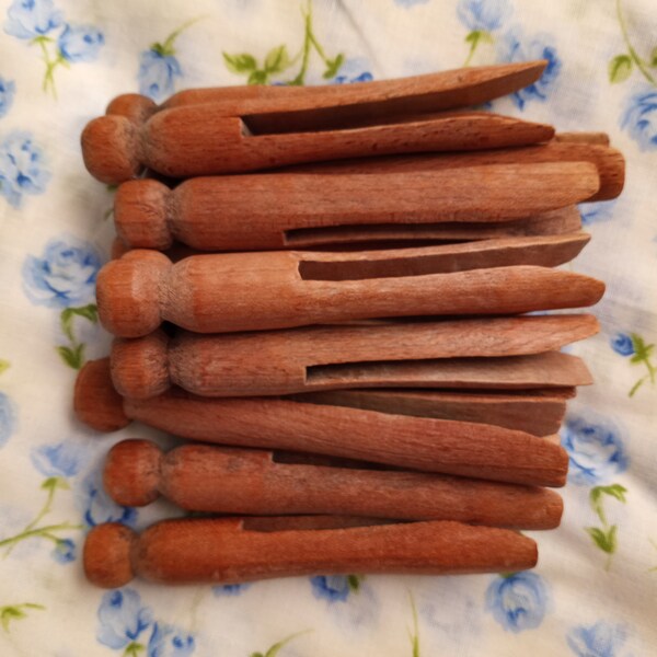 Vintage Clothes Pins - Etsy