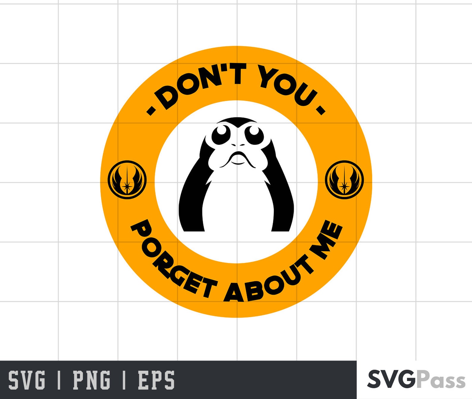 Porg SVG | SVG Cricut Cut File | Silhouette Cut File - Etsy