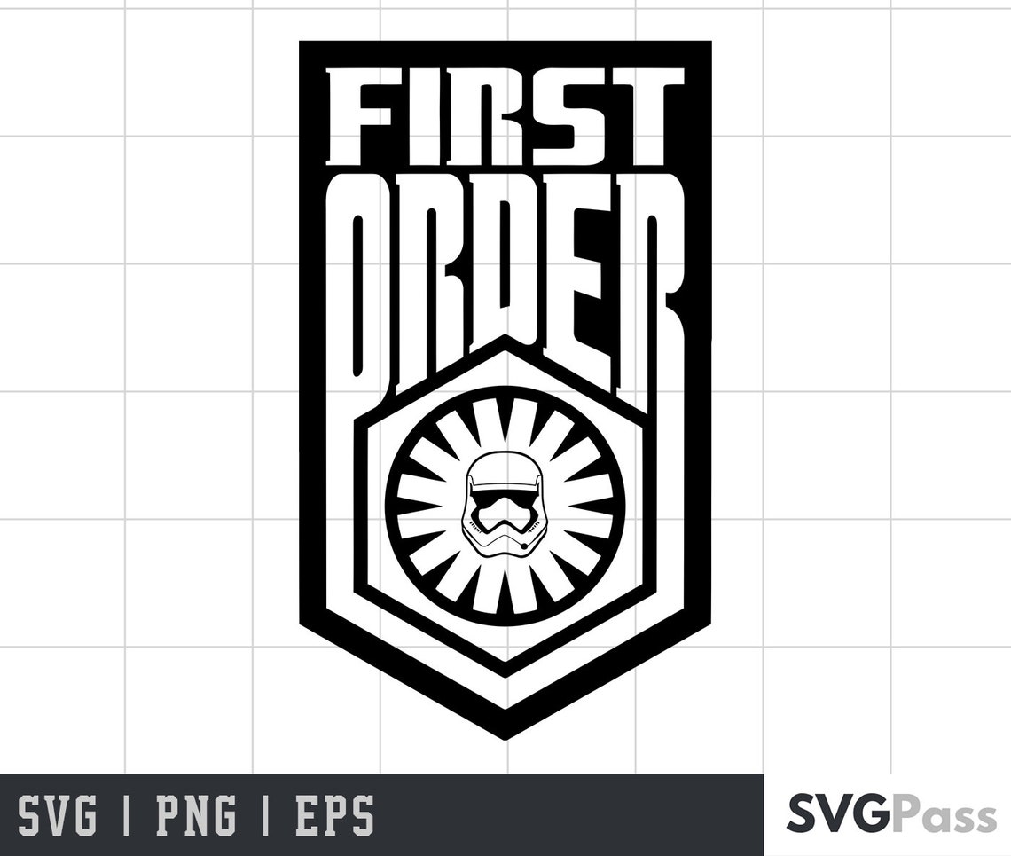 Star Wars First Order Stormtrooper SVG SVG Cricut Cut File - Etsy