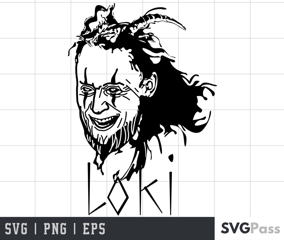 Loki SVG SVG Cricut Cut File Silhouette Cut File - Etsy