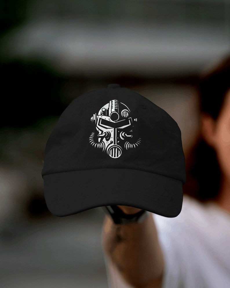Fallout Brotherhood of Steel Helmet SVG | SVG Cricut Cut File ...