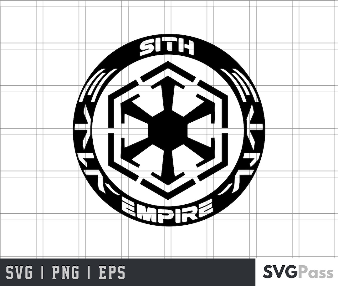 Star Wars Sith Empire SVG SVG Cricut Cut File Silhouette Cut File - Etsy