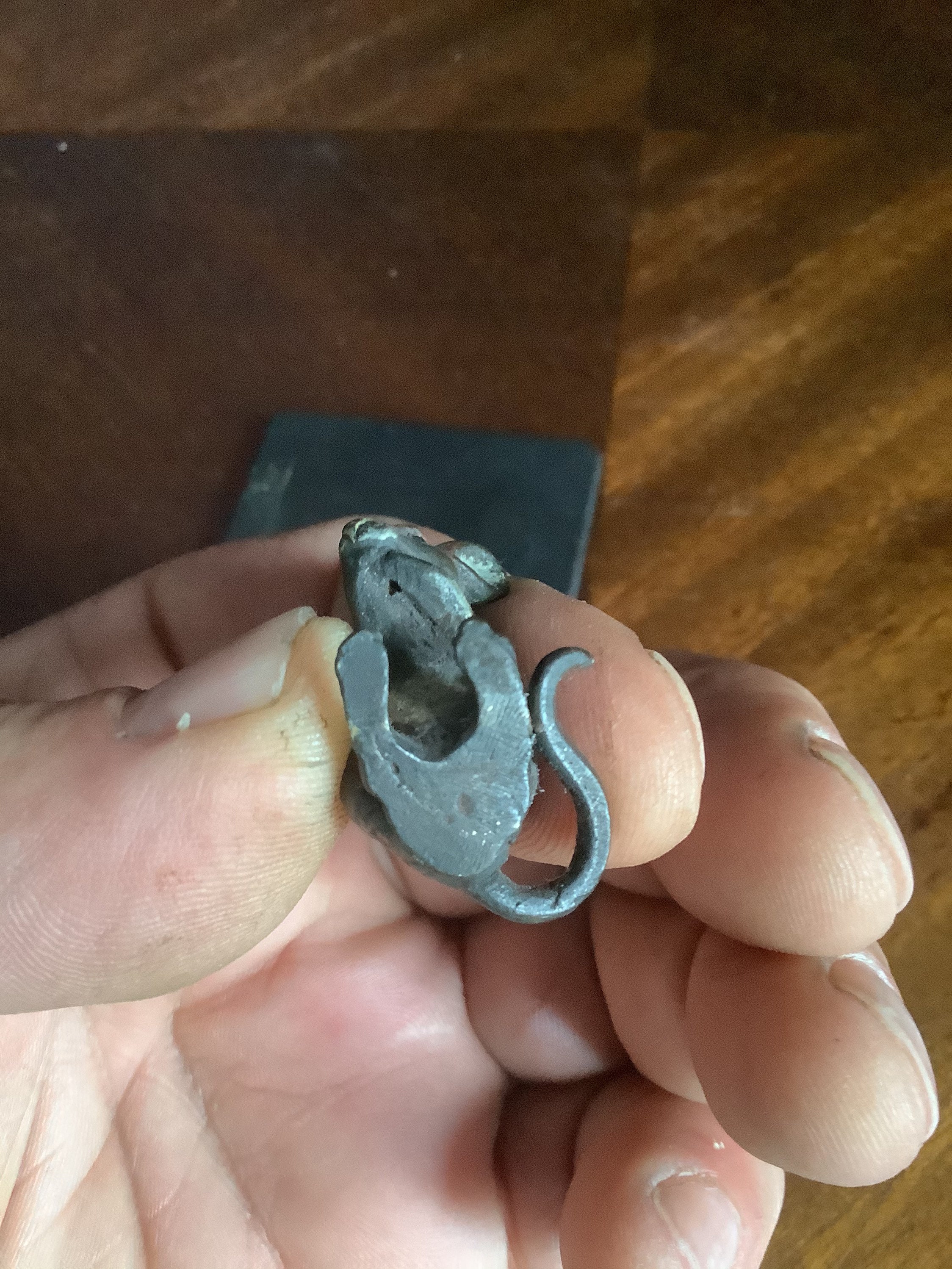 C1900 Antique Austrian Bronze Cold Painted Vintage Mouse C - Etsy UK