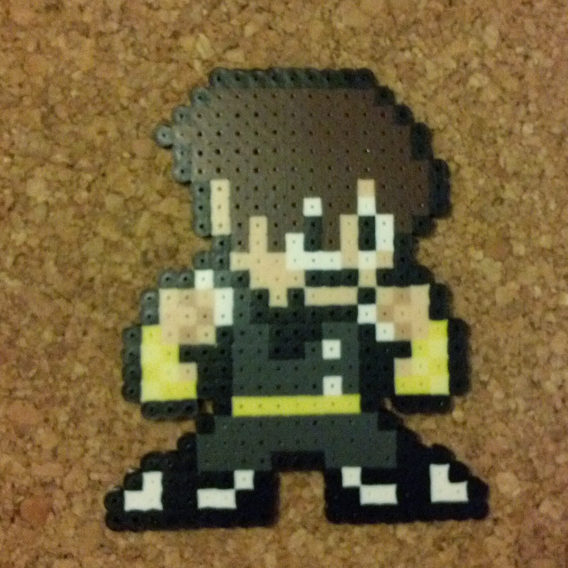 Guy Street Fighter Perler Bead Sprite - Megaman Style - Etsy