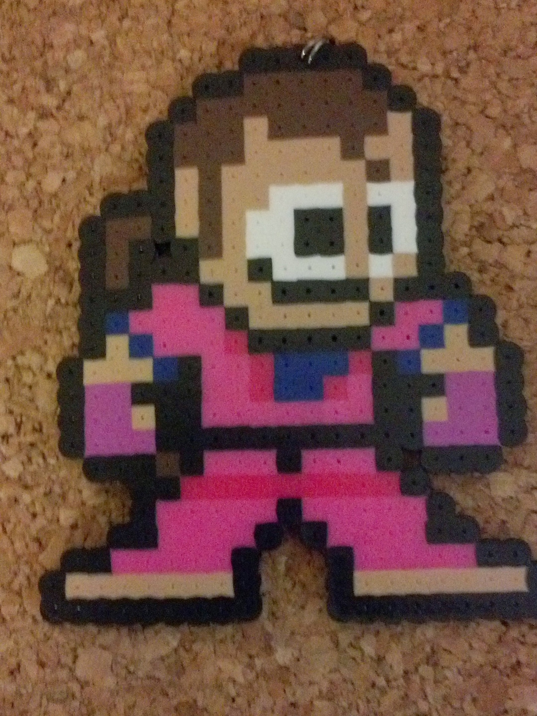 Dan Street Fighter Perler Bead Sprite - Megaman Style - Etsy