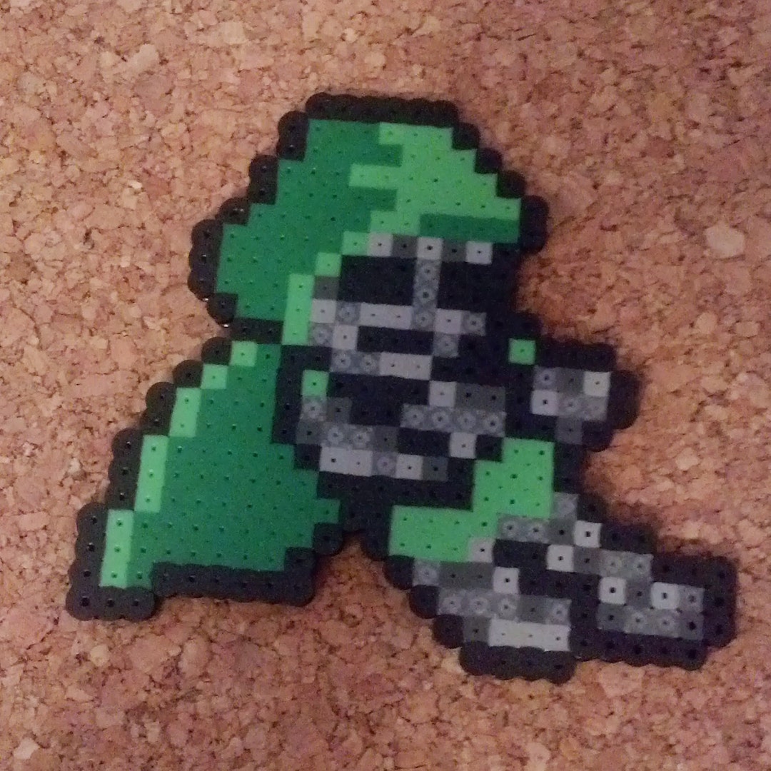 Dr Doom Footdive Marvel Perler Bead Sprite Megaman Style - Etsy