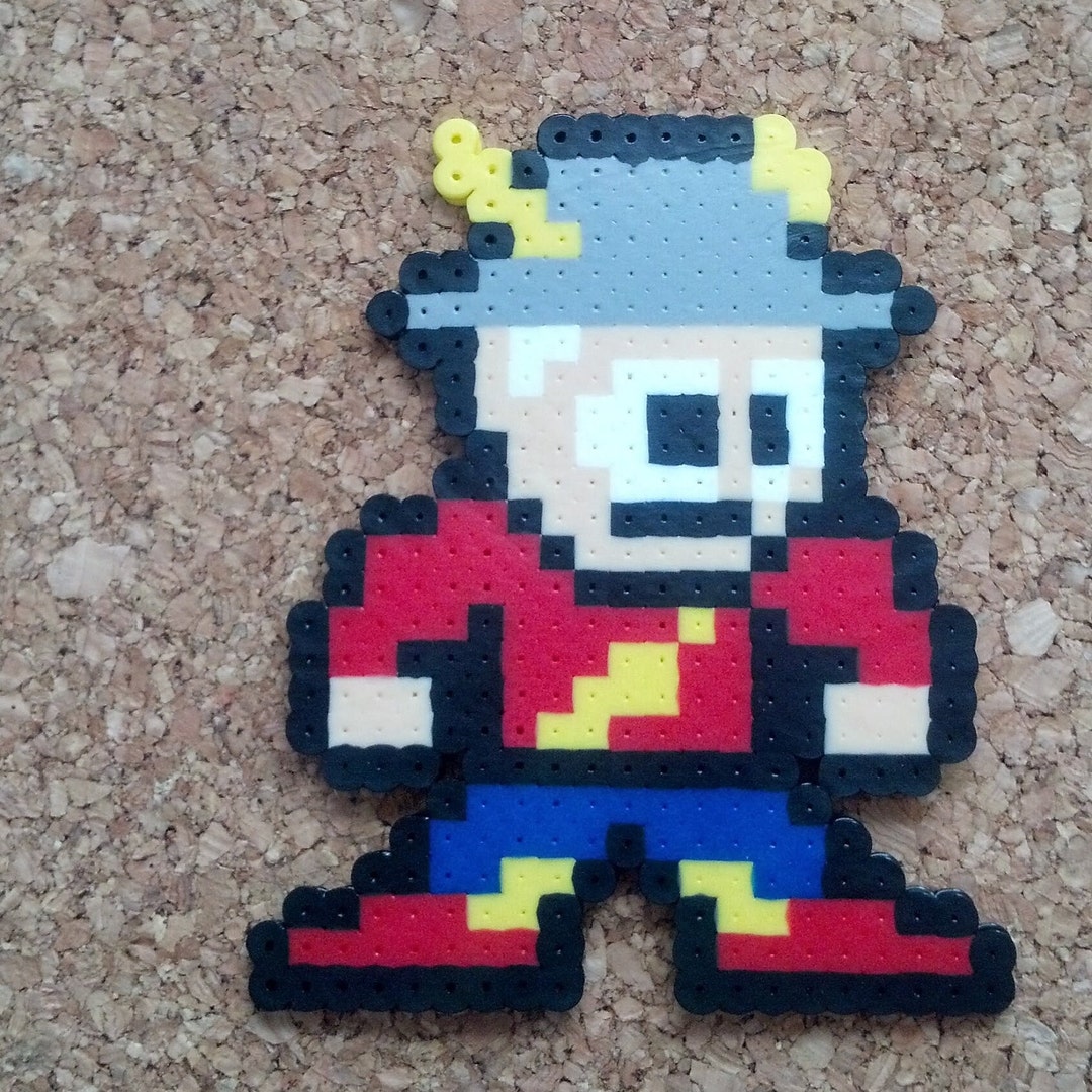 Flash Alt Costume DC Injustice Perler Bead Sprite - Megaman Style - Etsy