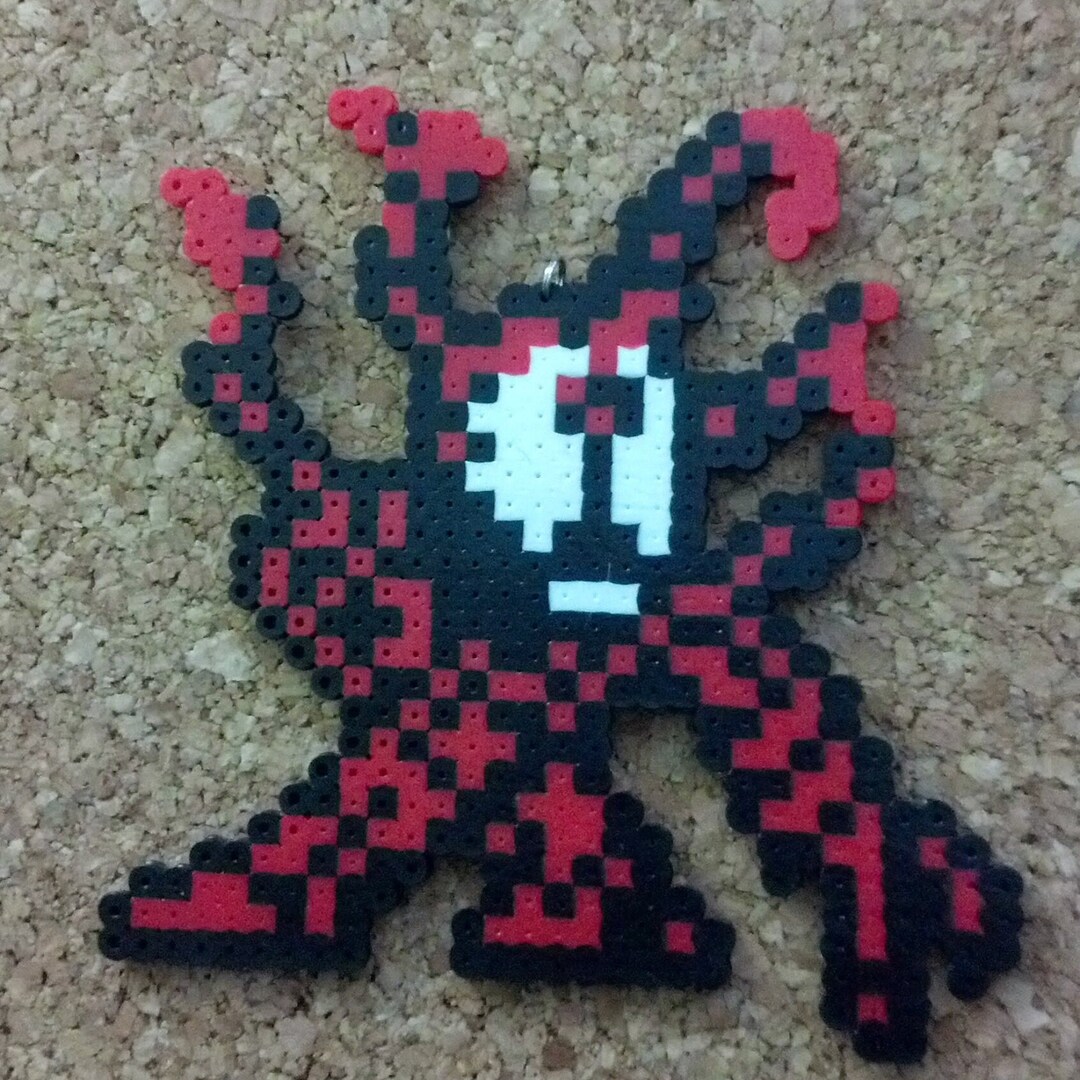 Carnage Marvel Perler Bead Sprite - Megaman Style - Etsy