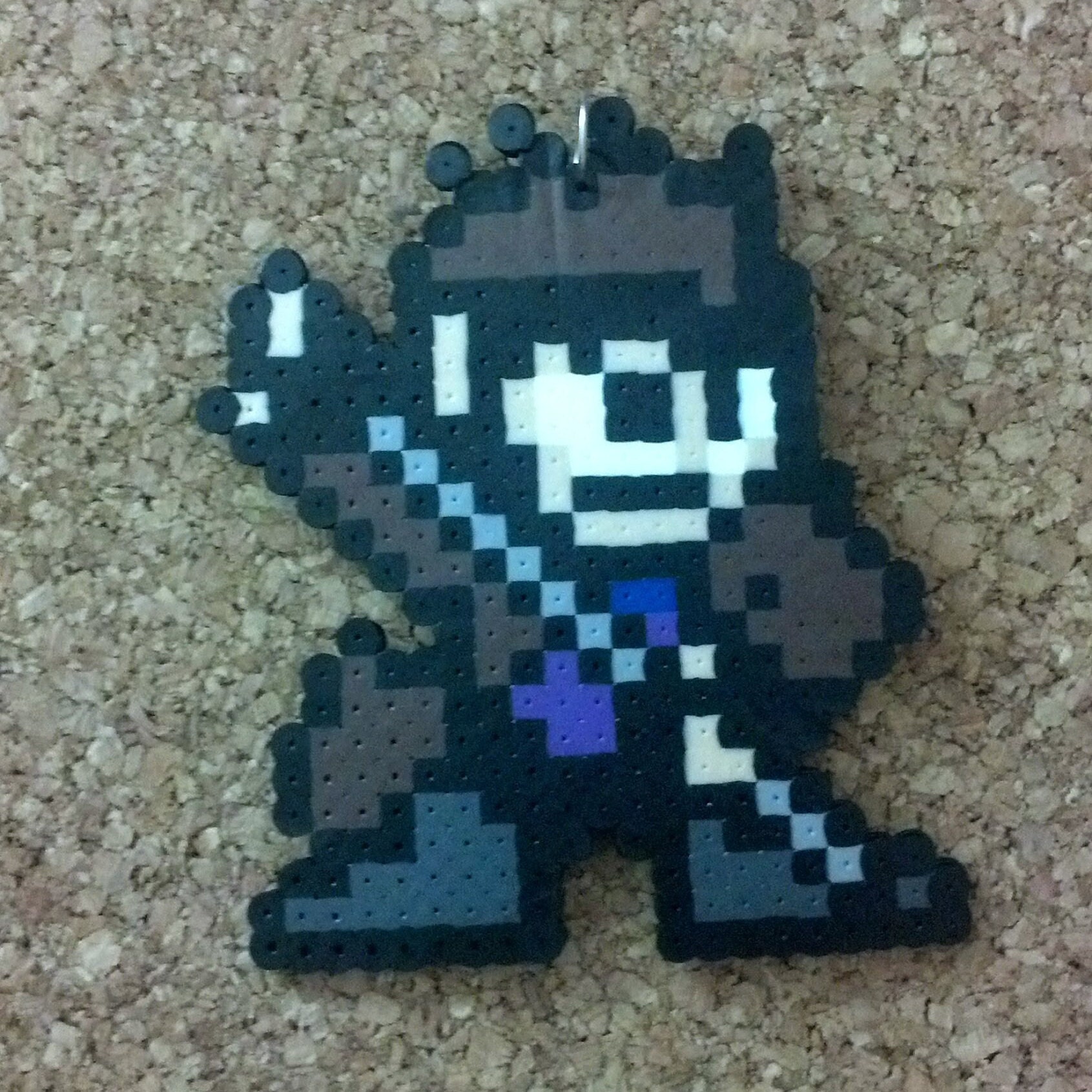 Gambit Perler Bead Sprite - Megaman Style - Etsy