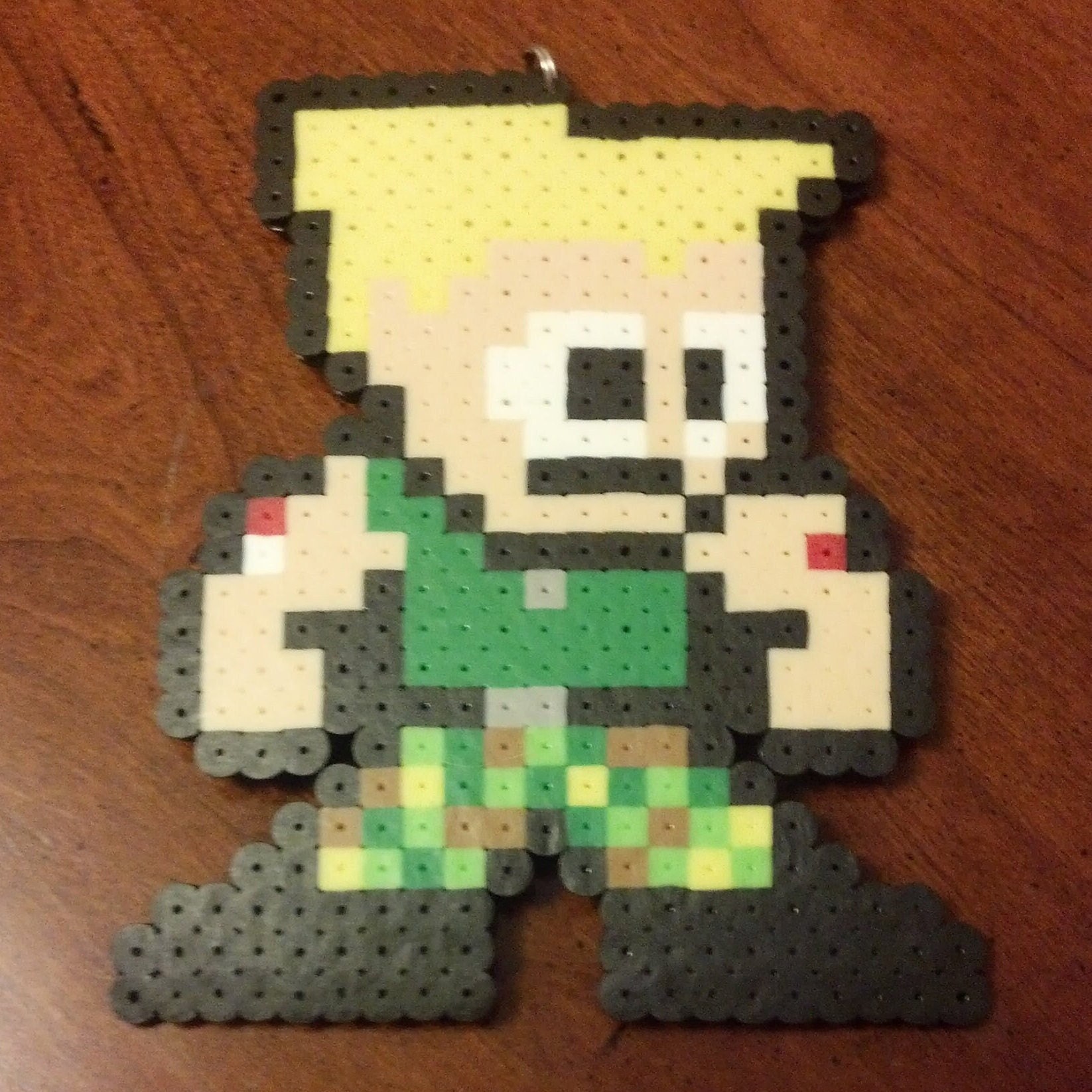 Guile Street Fighter Perler Bead Sprite - Megaman Style - Etsy