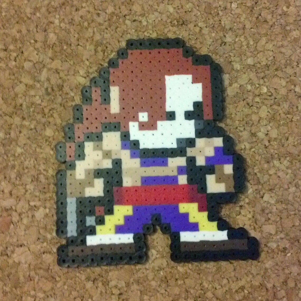 Vega Street Fighter Perler Bead Sprite Megaman Style - Etsy