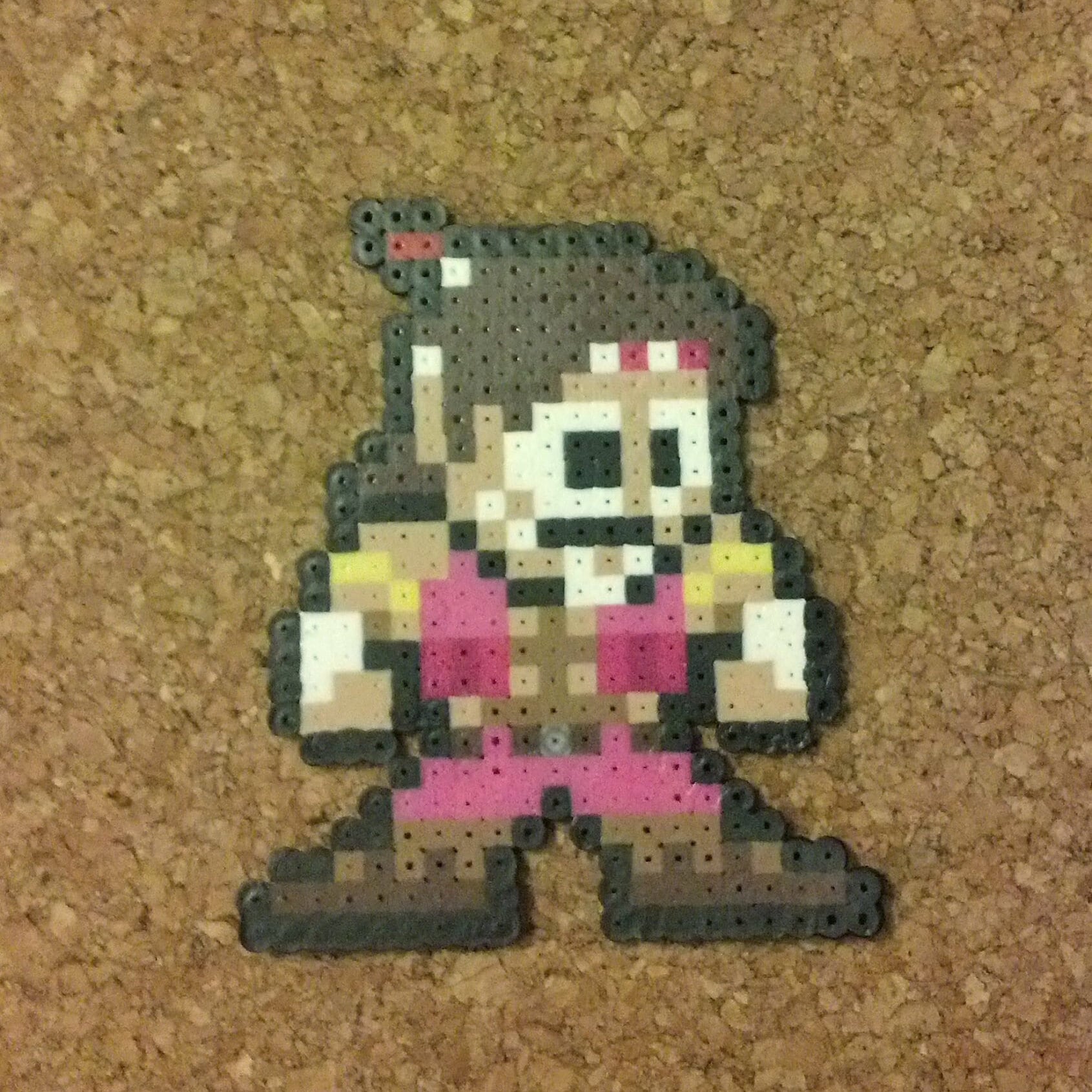 T. Hawk Street Fighter Perler Bead Sprite - Megaman Style - Etsy