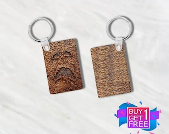 Necronomicon / 'book of the Dead' Keyring - 3D Printed Horror Fan Art ...