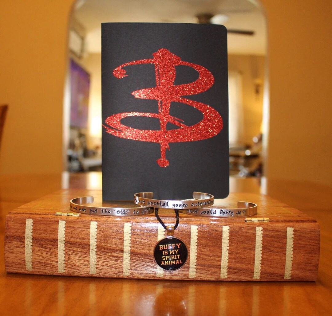 Vampire Gift Set Jewelry Box, Slayer Inspired, Stash Box, Vampire Art ...