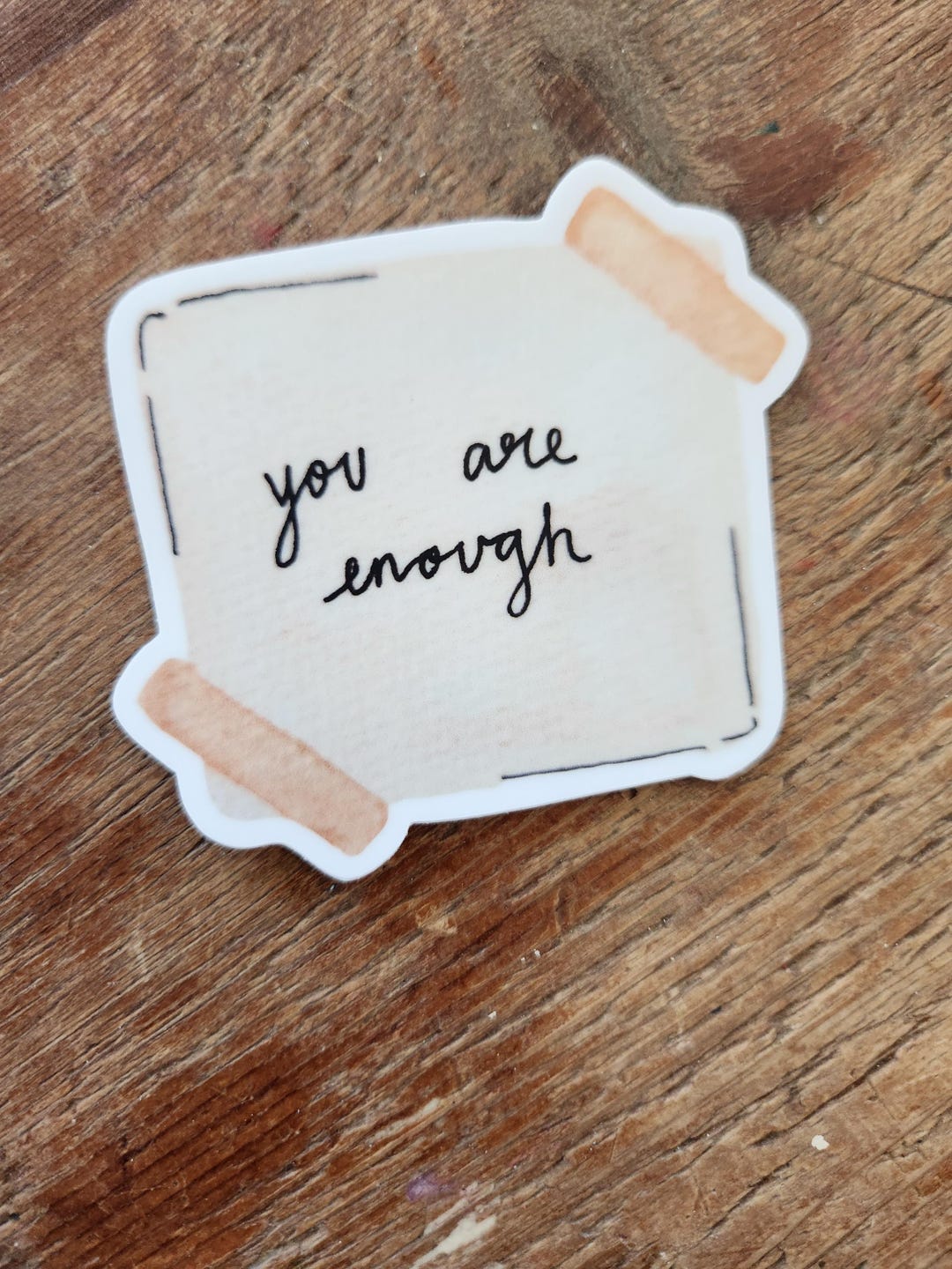 You Are Enough Sticker - Etsy