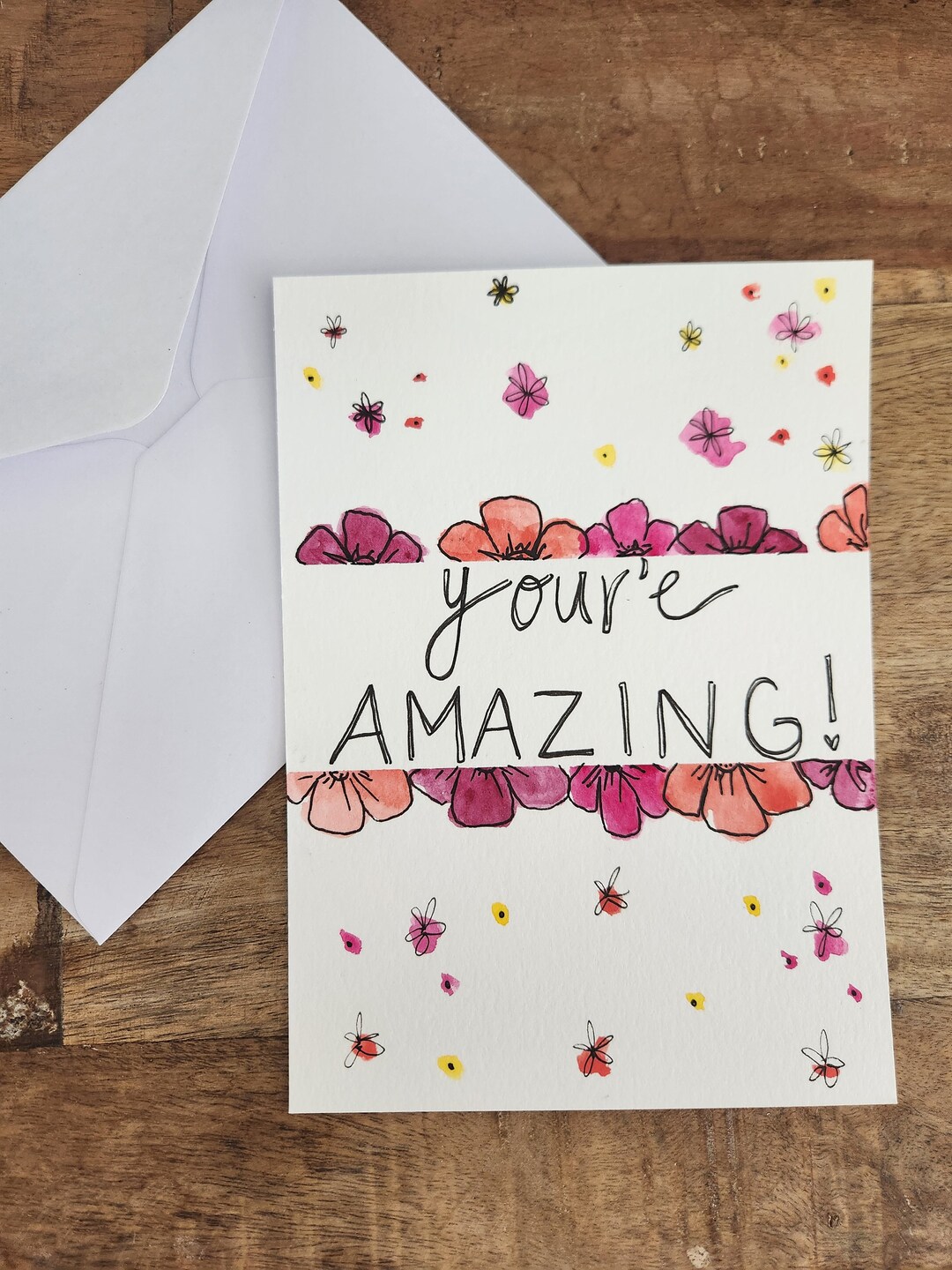 You're Amazing Greeting Card - Etsy