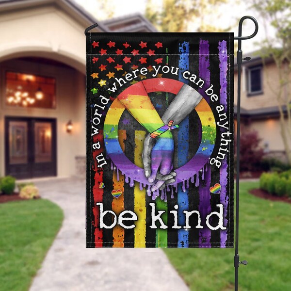 Be Kind Flag - Etsy