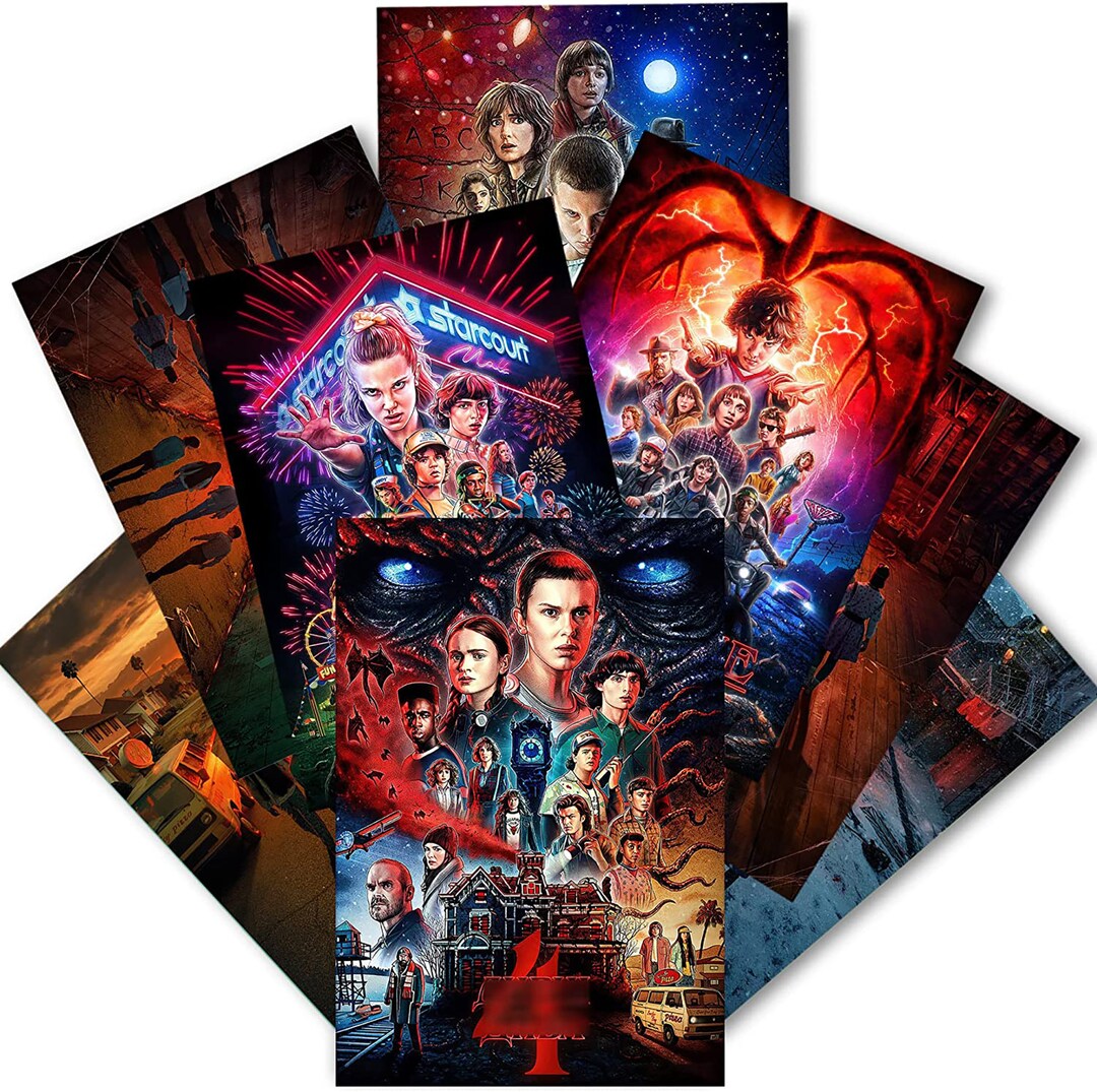 Personalization Stranger Things Season Poster Stranger Things - Etsy UK
