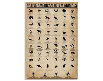 Native American Poster - Etsy