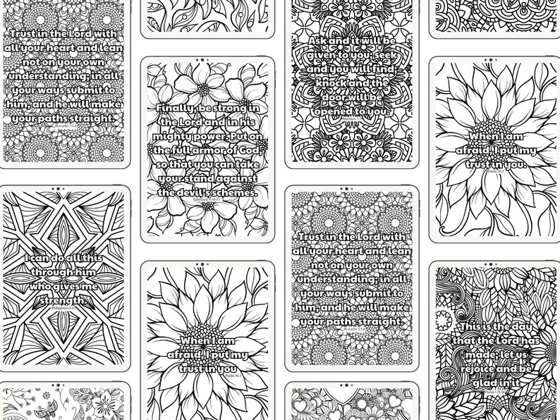 Bible Verse Coloring, Sunday School Coloring Book for Kids , Bible ...