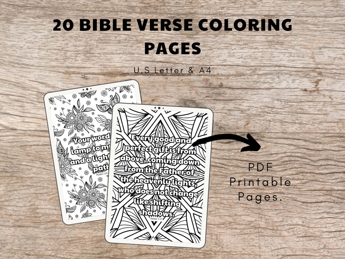 Bible Verse Coloring, Sunday School Coloring Book for Kids , Bible ...
